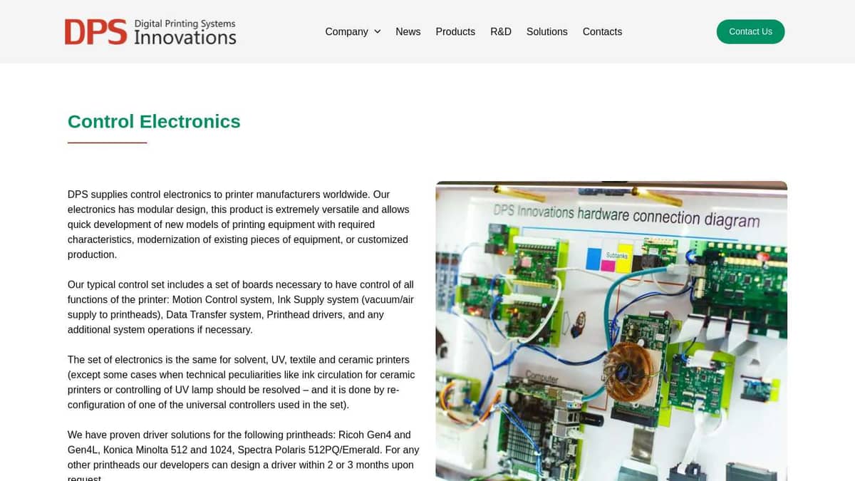 Products & Services | DPS Innovations